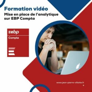 Formation vidéo mise en place de l'analytique sur EBP compta PRO