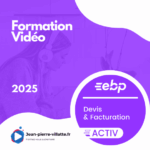 Plateforme de formation vidéo comptabilité, EBP